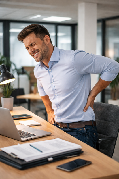 Why Back Pain at Work Is So Common in Desk Job – SelfCare Central